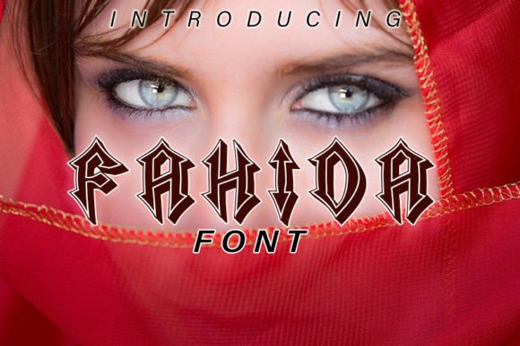 Fahida Font Digital Font Download
