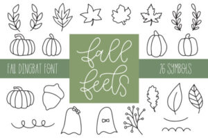 Fall Feels Font Digital Font Download