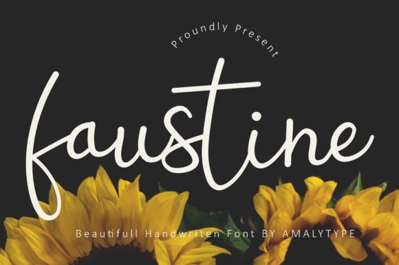 Faustine Font Digital Font Download