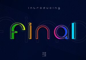 Final Font Digital Font Download