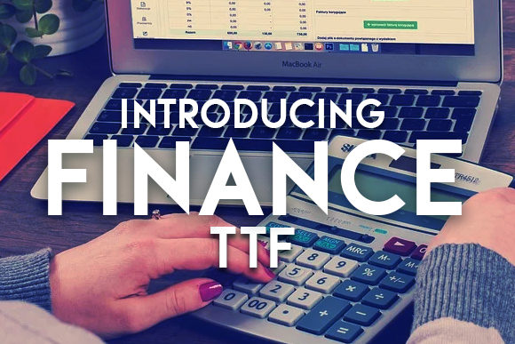 Finance Font Digital Font Download