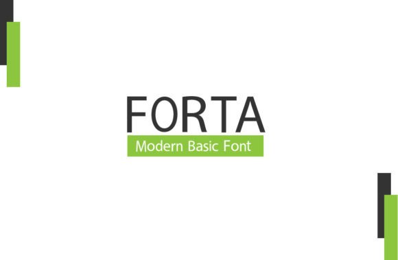 Forta Basic Font Digital Font Download