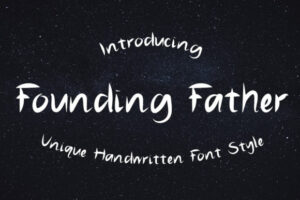 Founding Father Font Digital Font Download