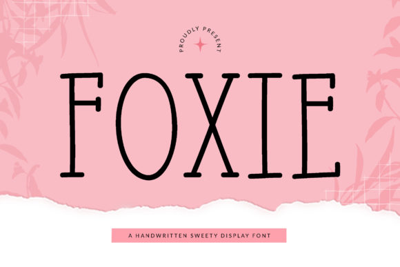 Foxie Font Digital Font Download