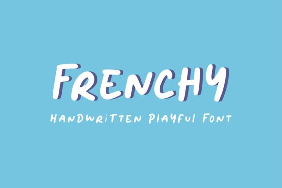 Frenchy Font Digital Font Download