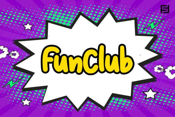 FunClub Font Digital Font Download