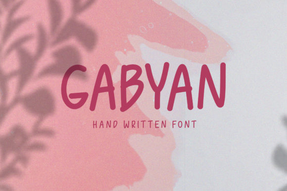 Gabyan Font Digital Font Download