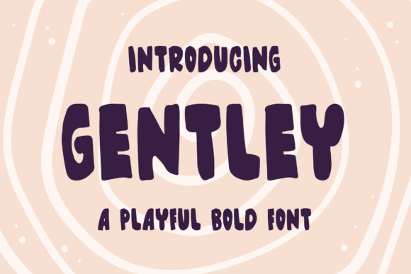 Gentley Font Digital Font Download