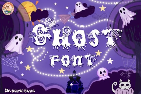 Ghost Fonts Font Digital Font Download