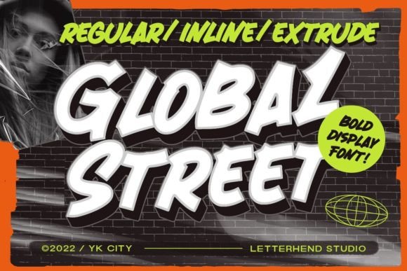 Global Street Font Digital Font Download