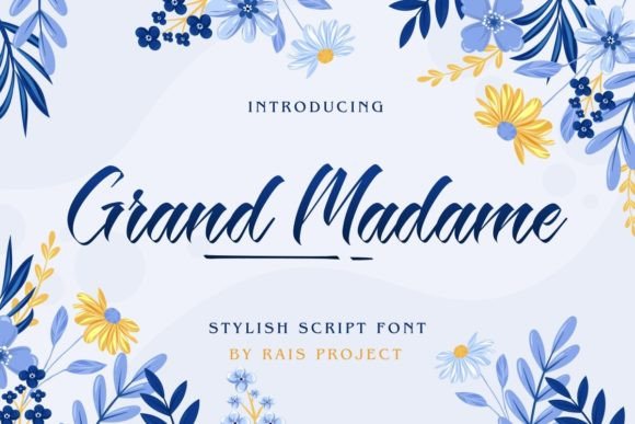 Grand Madame Font Digital Font Download