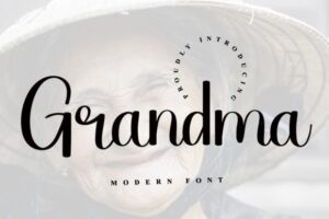 Grandma Font Digital Font Download