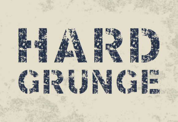 Hard Grunge Font Digital Font Download