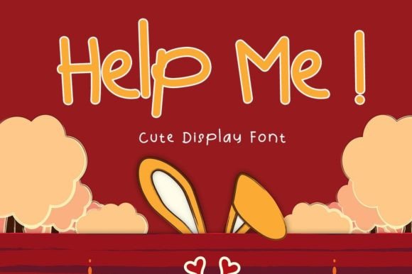 Help Me Font Digital Font Download