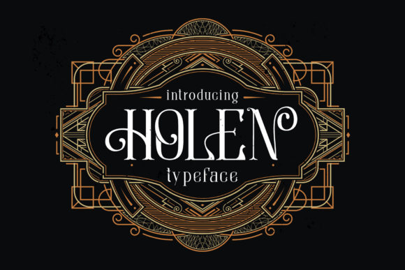 Holen Font Digital Font Download