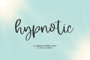 Hypnotic Font Digital Font Download