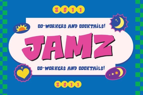 Jamz Font Digital Font Download