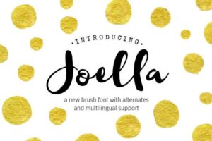 Joella Font Digital Font Download