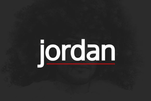Jordan Font Digital Font Download