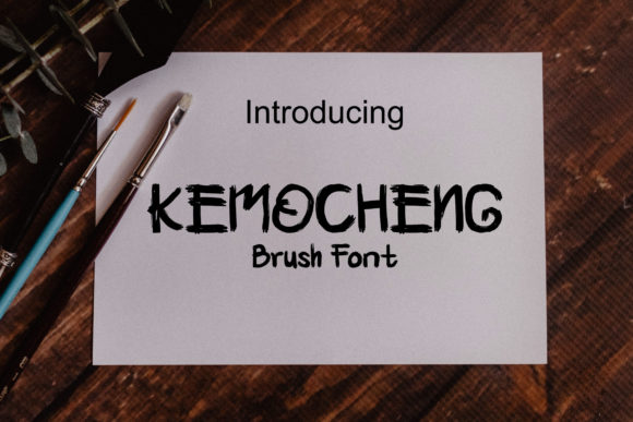 Kemocheng Font Digital Font Download