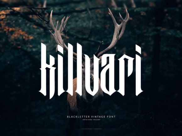 Killvari Font Digital Font Download