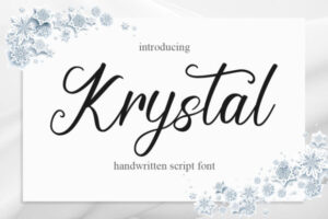 Krystal Font Digital Font Download