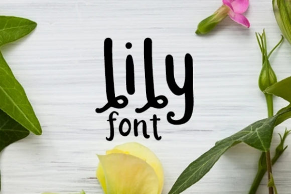 Lily Font Digital Font Download