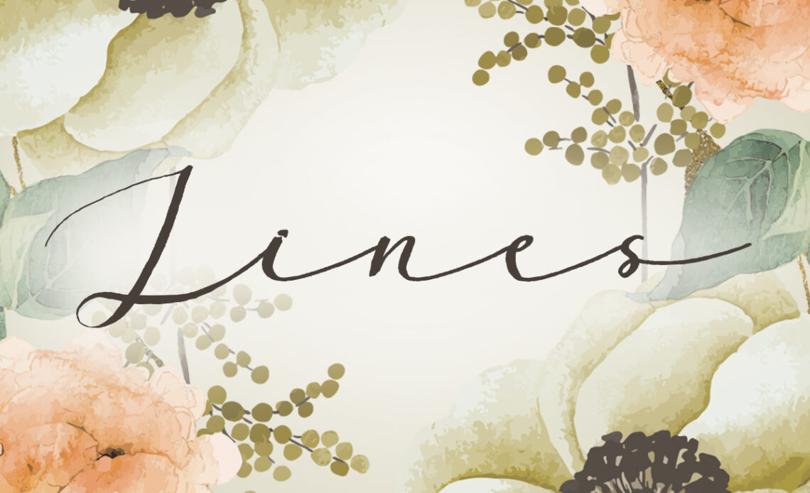 Lines Script Font Digital Font Download