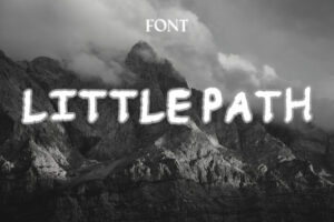 Little Path Font Digital Font Download