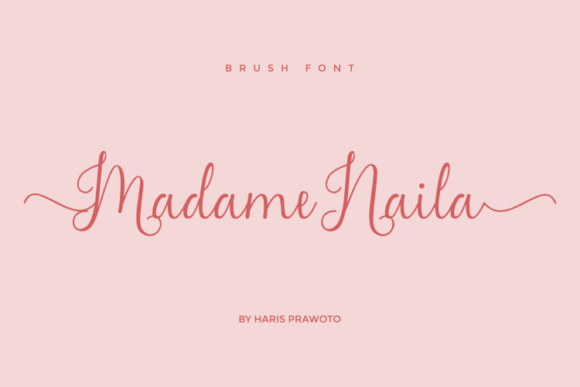 Madame Naila Font Digital Font Download