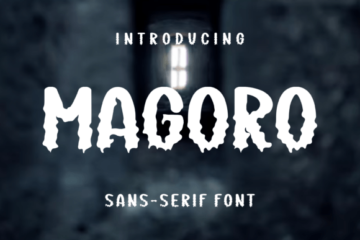 Magoro Font Digital Font Download