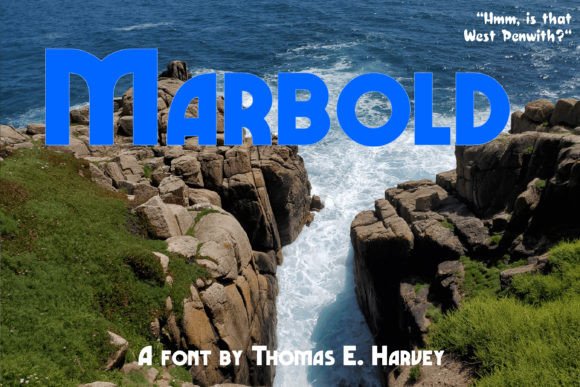 Marbold Font Digital Font Download