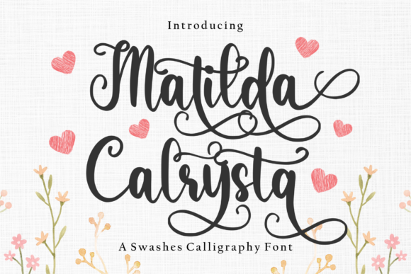 Matilda Calrysta Font Digital Font Download