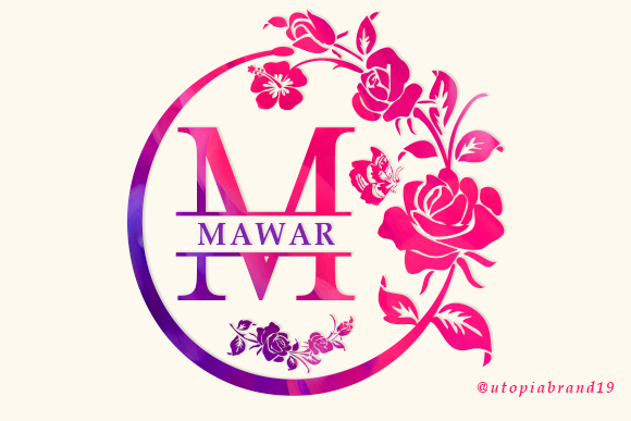 Mawar Monogram Font Digital Font Download