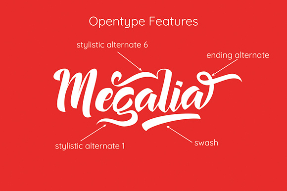 Megalia Font Digital Font Download