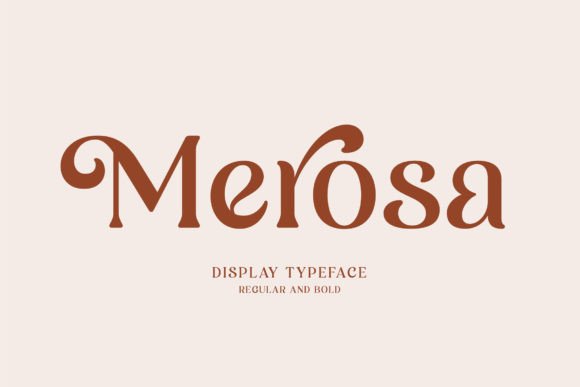 Merosa Font Digital Font Download