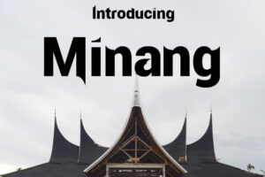 Minang Font Digital Font Download