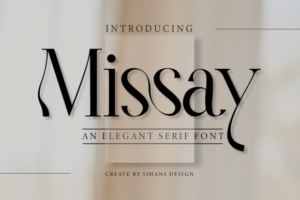 Missay Font Digital Font Download