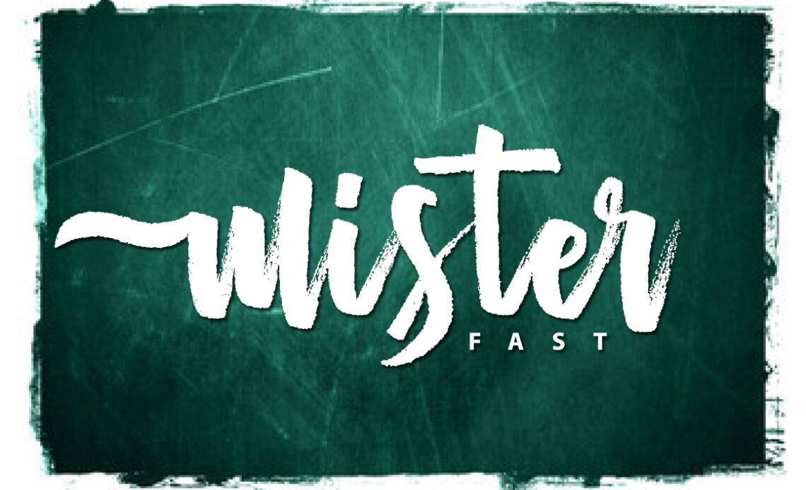 Mister Fast Font Digital Font Download