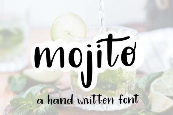 Mojito Font Digital Font Download