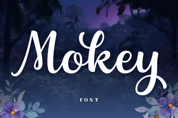 Mokey Font Digital Font Download