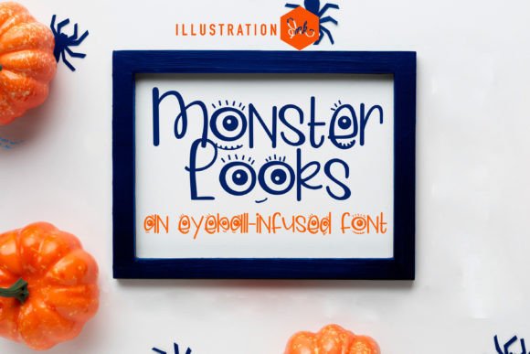 Monster Looks Font Digital Font Download