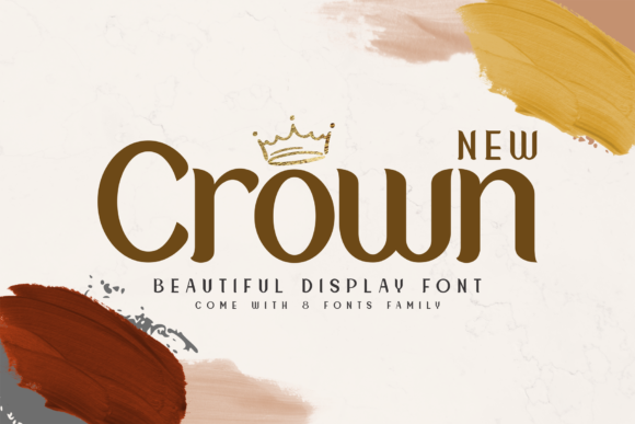 New Crown Font Digital Font Download