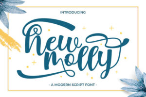 New Molly Font Digital Font Download