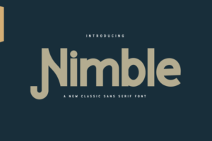 Nimble Font Digital Font Download