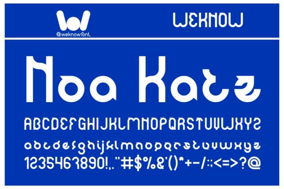 Noa Katz Font Digital Font Download