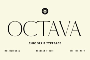 Octava Font Digital Font Download