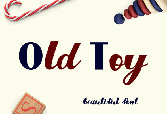 Old Toy Font Digital Font Download