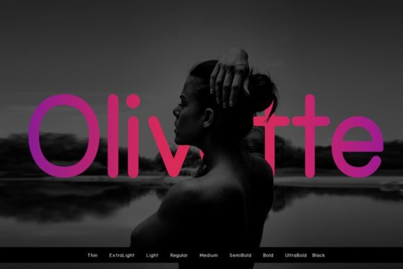 Olivette Font Digital Font Download