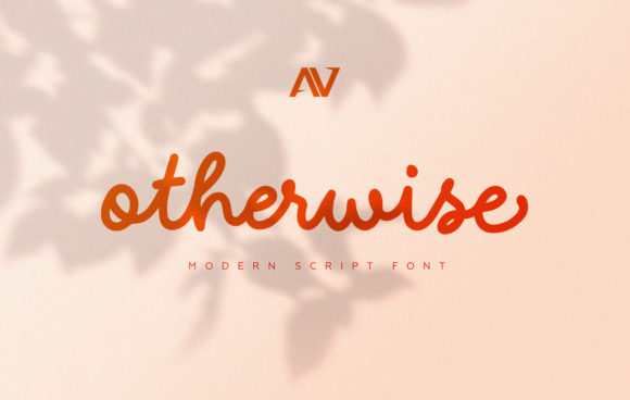 Otherwise Font Digital Font Download